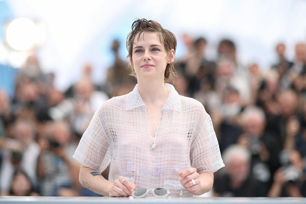 Kristen Stewart Goes Braless Under Sheer Top at Cannes Film Festival